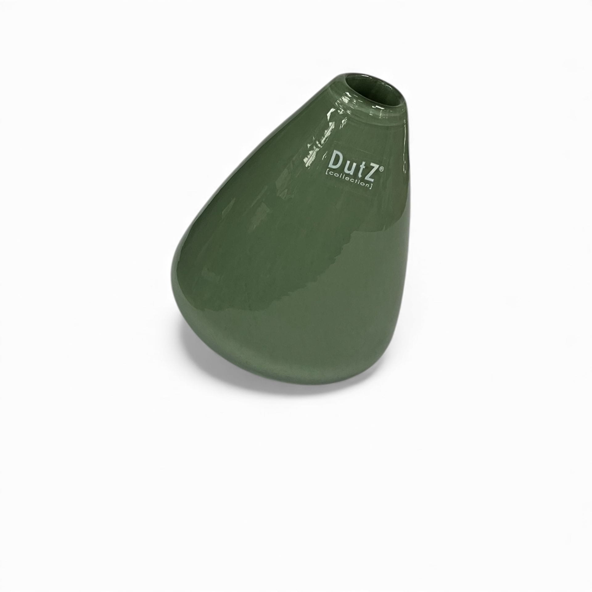 DutZ Vase TUMBLING VASE, olivegreen | Garten von Ehren